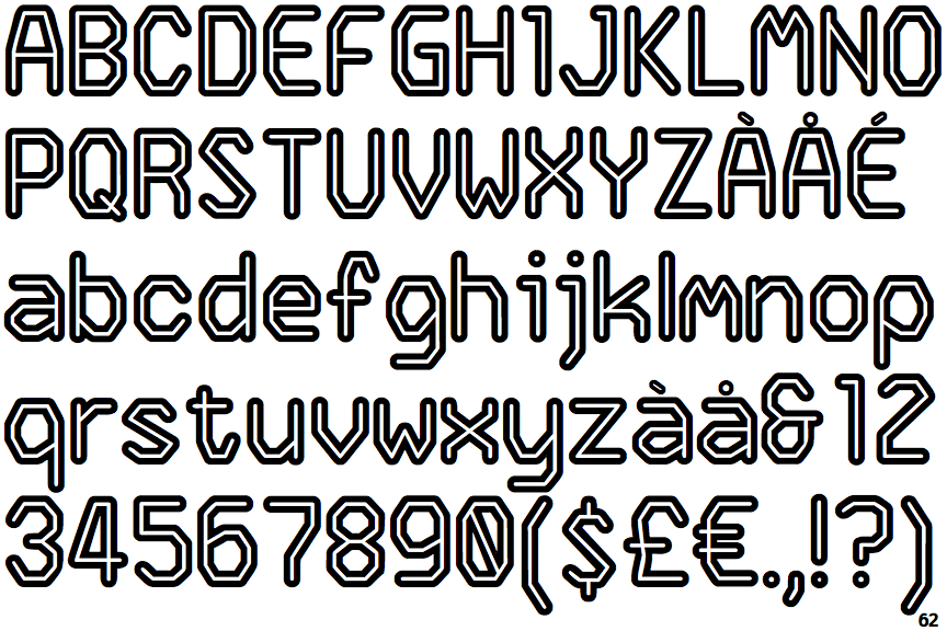 Identifont - Albedo BV Inline