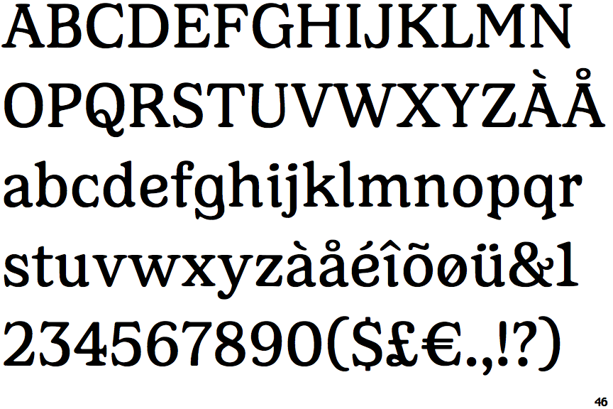 Identifont - CA Edwald