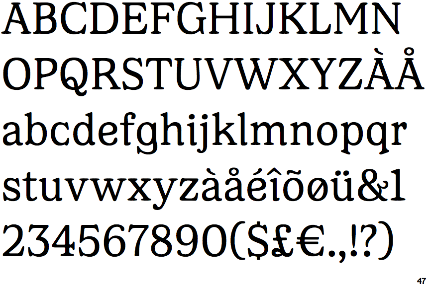 Identifont - CA Edwald Light