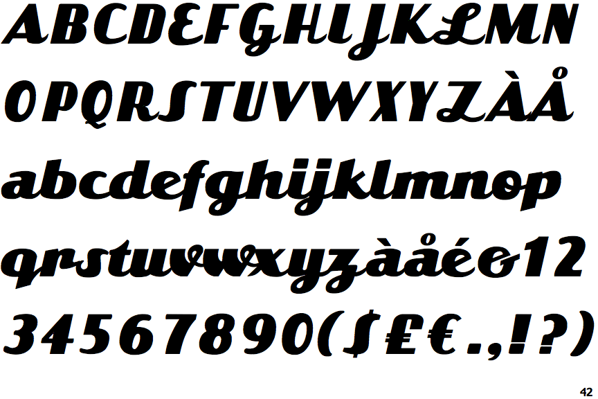 Identifont - CA Emeralda Script