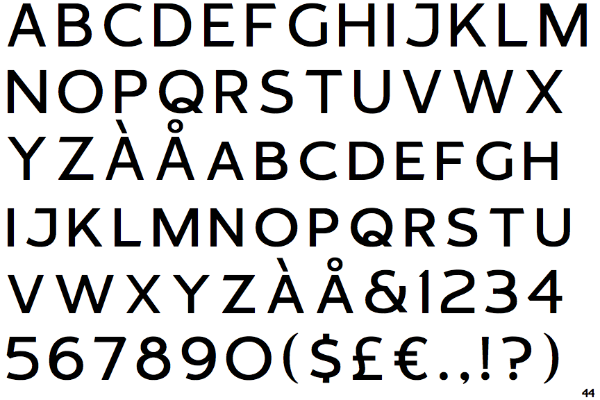 Identifont - Capstone Sans