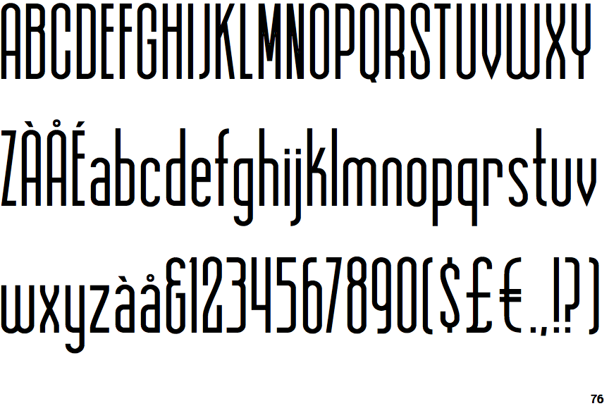 Identifont - Skyward Sans