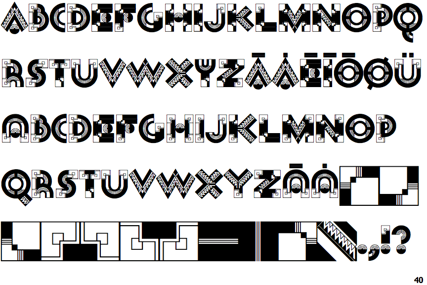 Identifont - Deco Initials