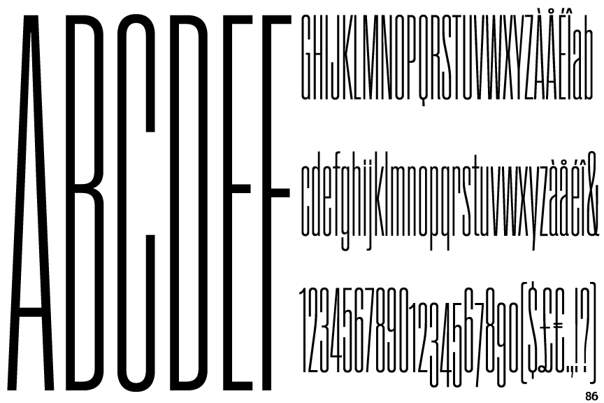 Identifont - Coign 71 Thin