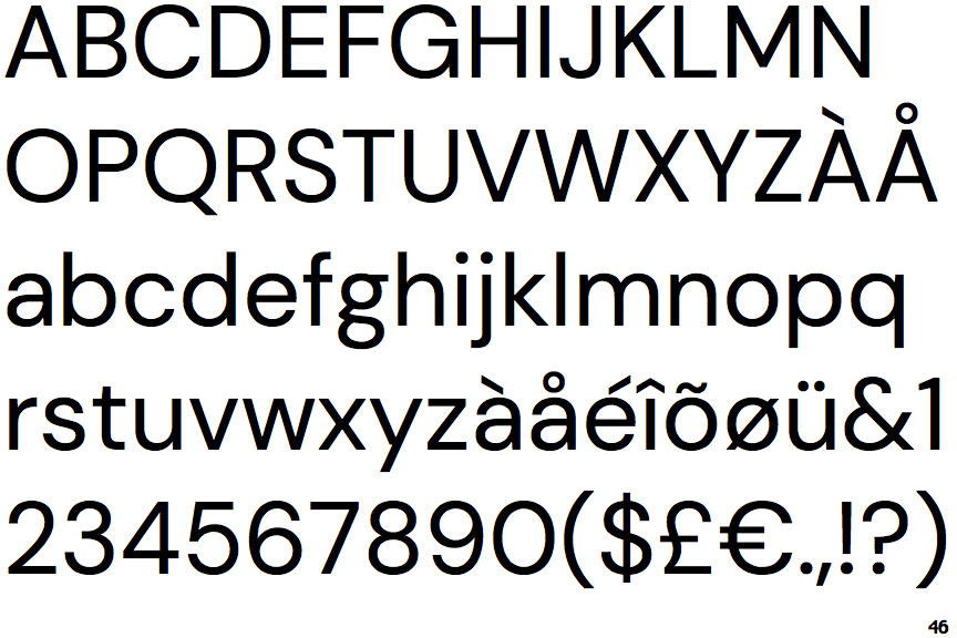 Identifont - DM Sans