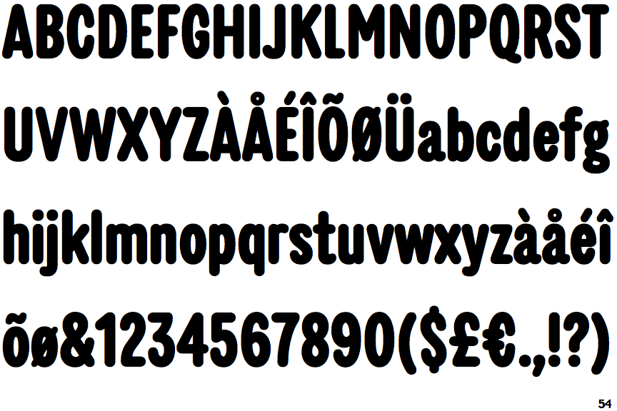 Identifont - Pantograph Compressed Bold