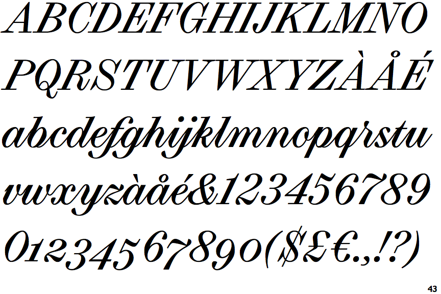 Identifont - Selva Script