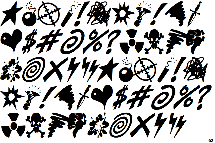 Identifont - Danger Girl Dingbats
