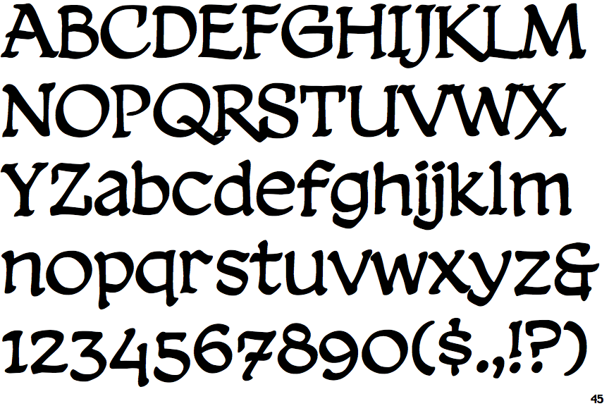 Identifont - Dreamland Lower