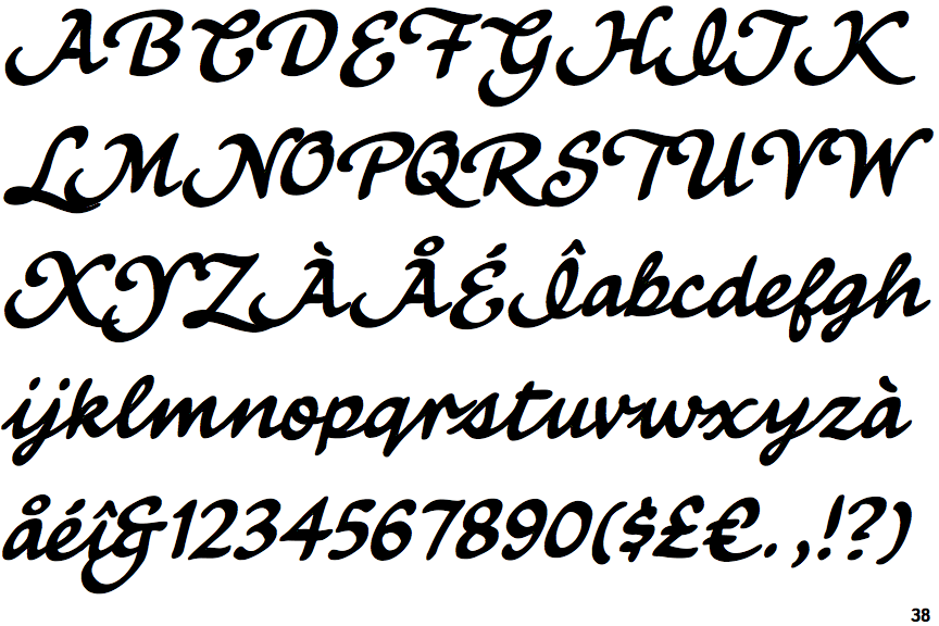 Identifont - Fancy Pants Schmancy