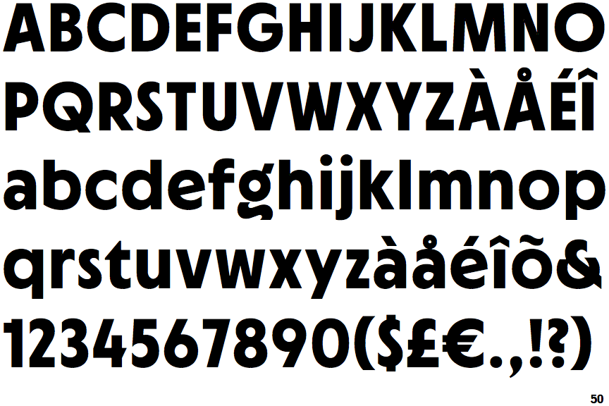 Identifont - Cygnet Bold