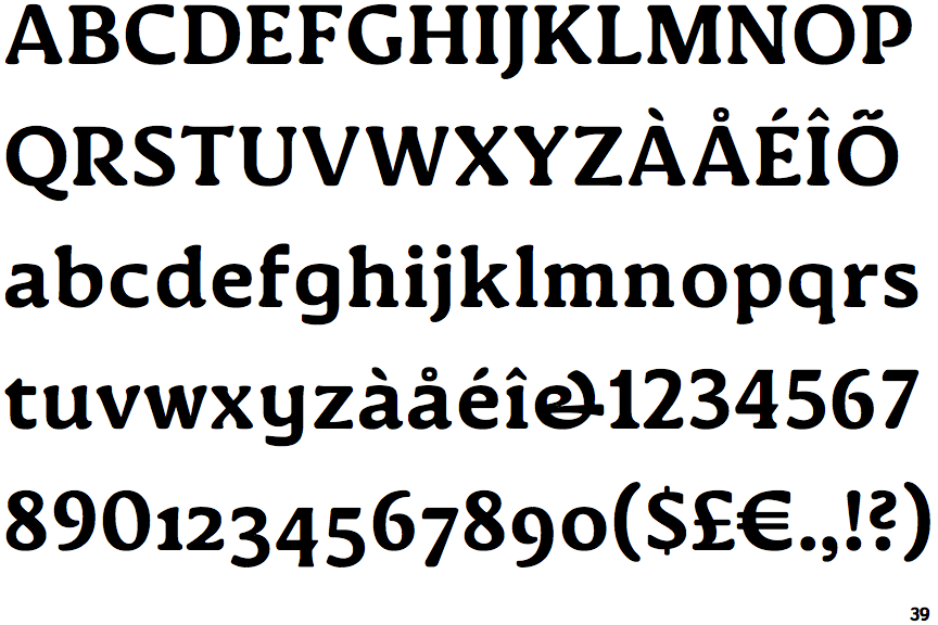 Identifont - Novaletra Serif CF Bold