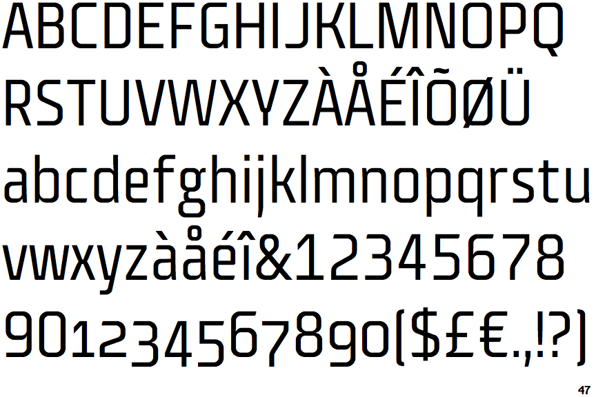 Identifont - Plasma Light Condensed