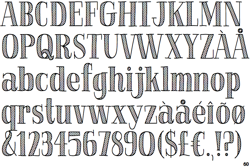 Identifont - La Chic Shaded