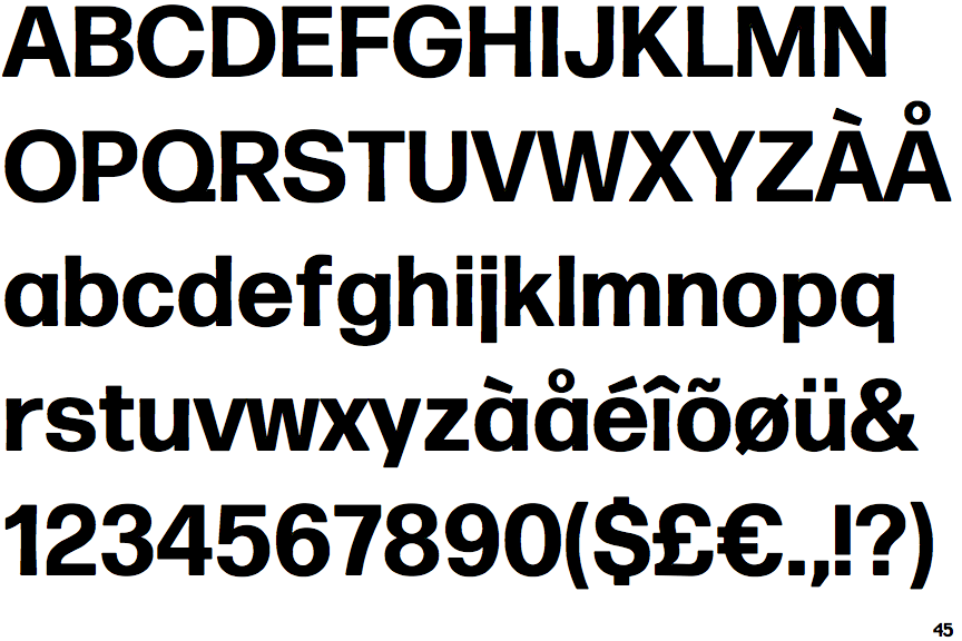 Identifont - Forma DJR Micro Bold