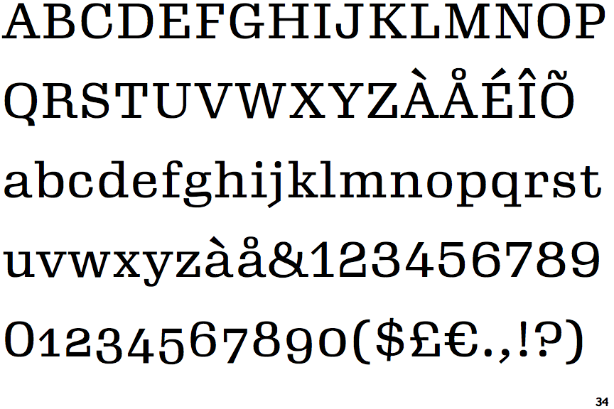 Identifont - Gimlet Micro
