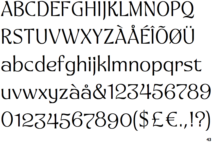 Identifont - Ritualist Light