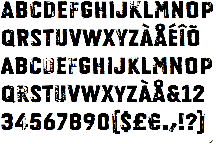 Identifont - Roadkill Heavy