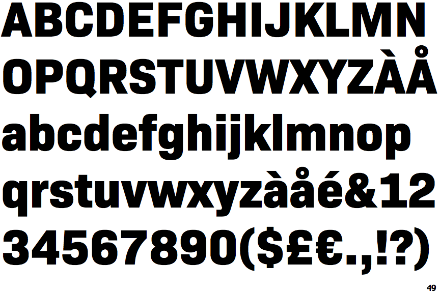 Identifont - Bio Sans Extra Bold