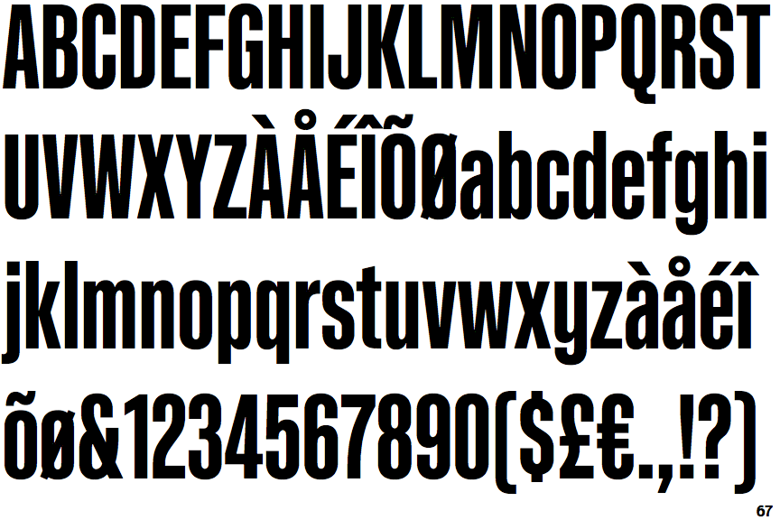 Identifont - Kaneda Gothic Bold