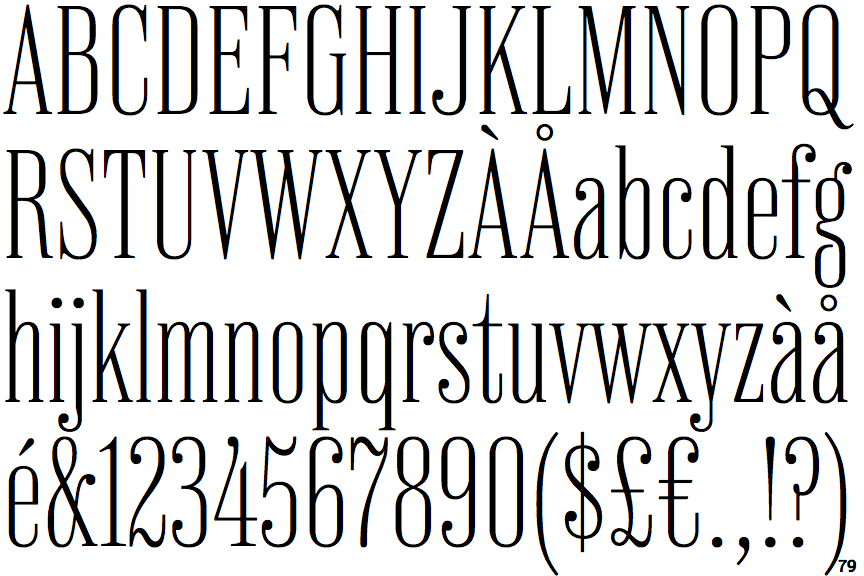 Identifont - Vincente Extra Light