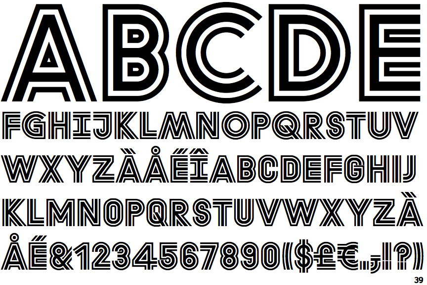 Identifont - Grow BDF