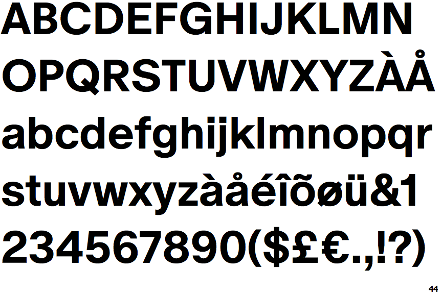 Identifont - Oracle Bold