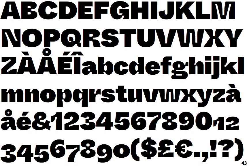 Identifont - Whyte Inktrap Super