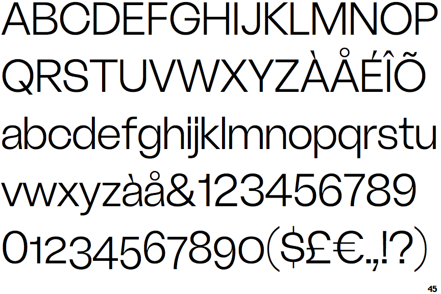 Identifont - Hypercube Display Light