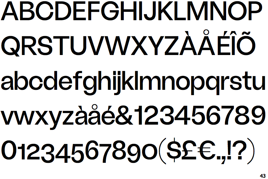 Identifont - Hypercube Thin