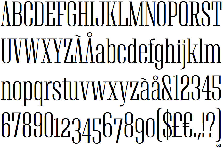 Identifont - Denso Serif High Light