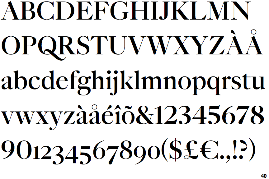 Identifont - Quase Display
