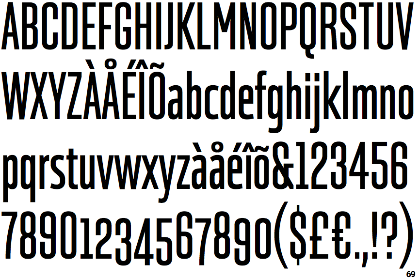 Identifont - Solido Compact