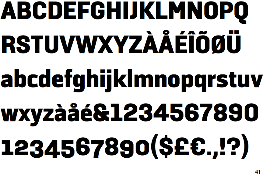 Identifont - Solido Heavy