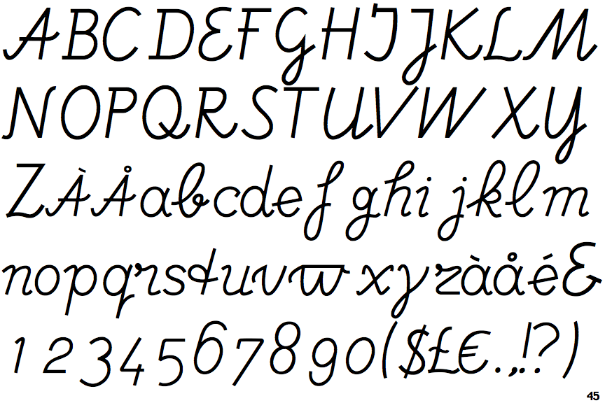 Identifont - DF Etalage Script