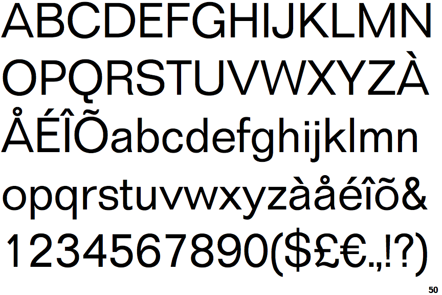 Identifont - EF Folio B Light