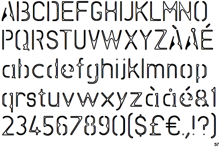 Identifont - EF Helio Three