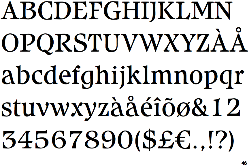 Identifont - ITC Isbell (EF)