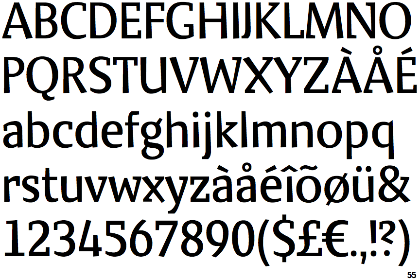 Identifont - EF Keule Semi Serif