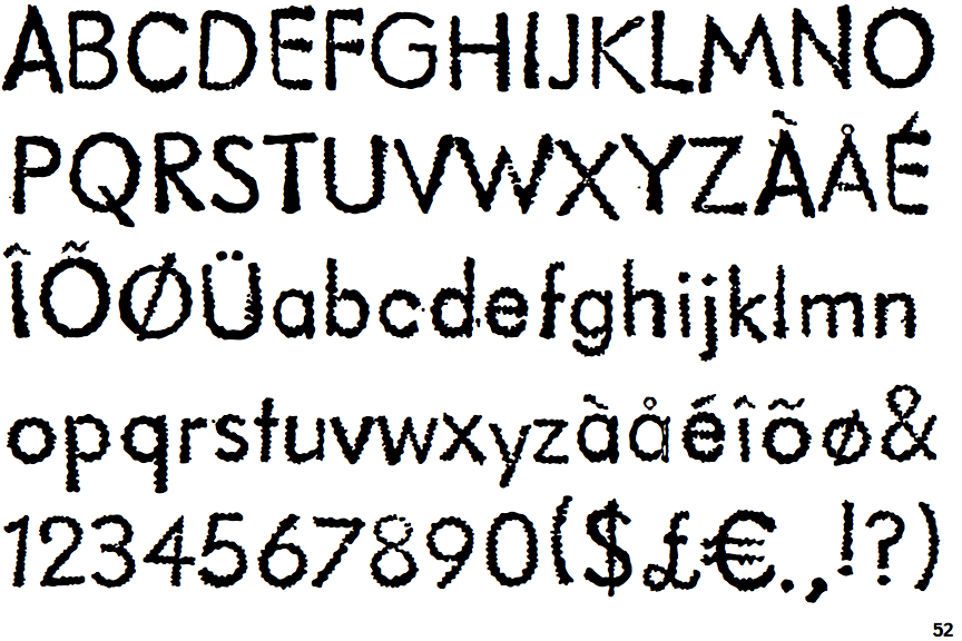 Identifont - EF Literally Original
