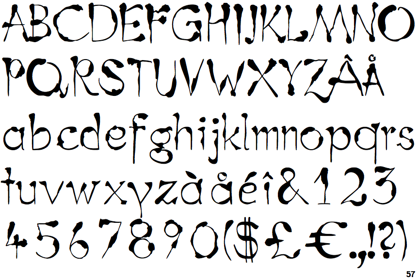 Identifont - EF Nikoscript
