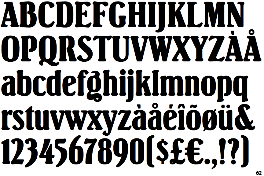 Identifont - EF Springfield