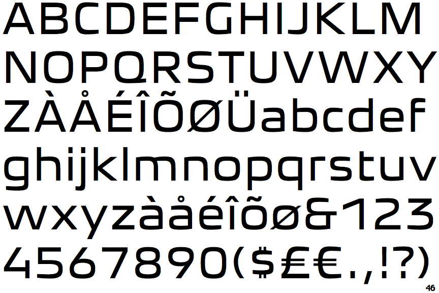 Identifont - Quantis Sans Extended