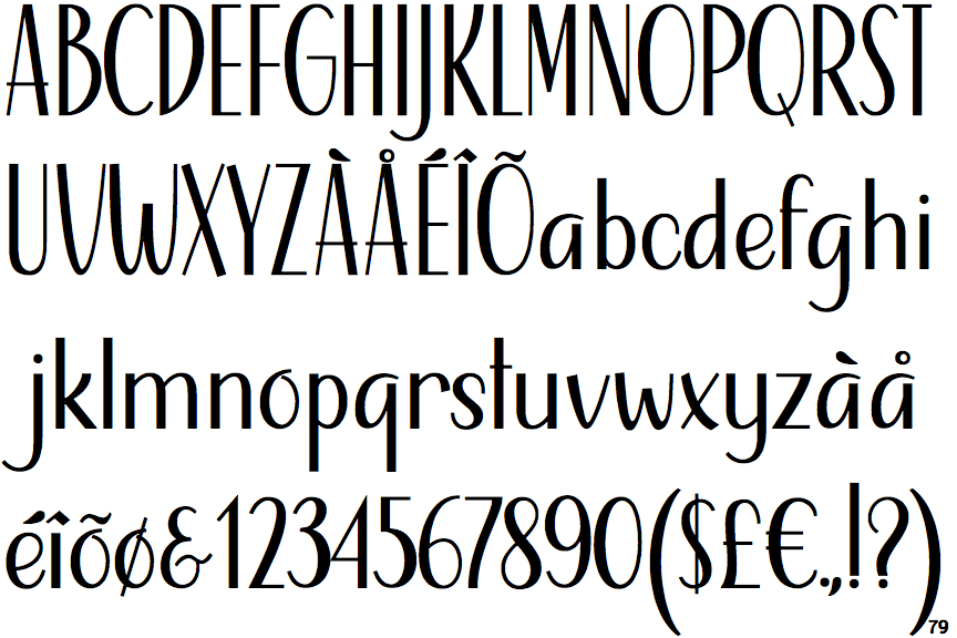 Identifont - Jacine Sans