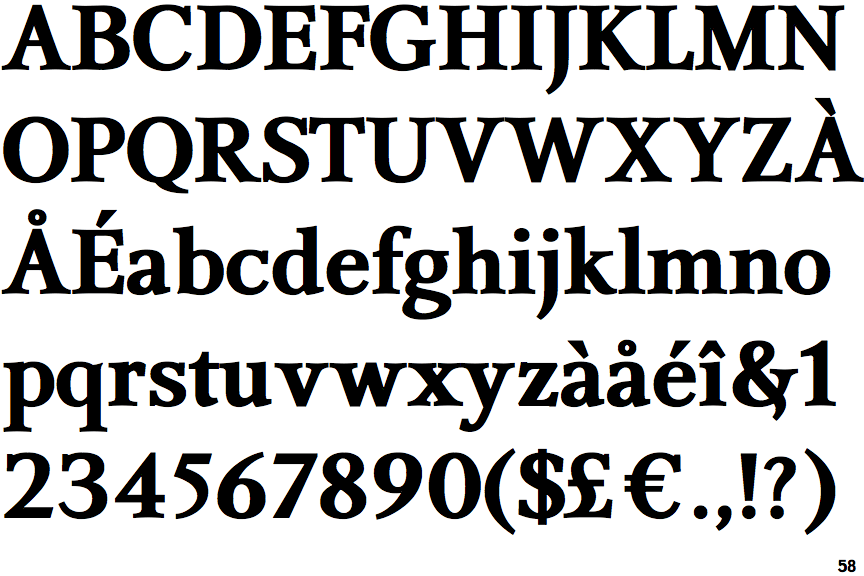 Identifont - Zornale Black