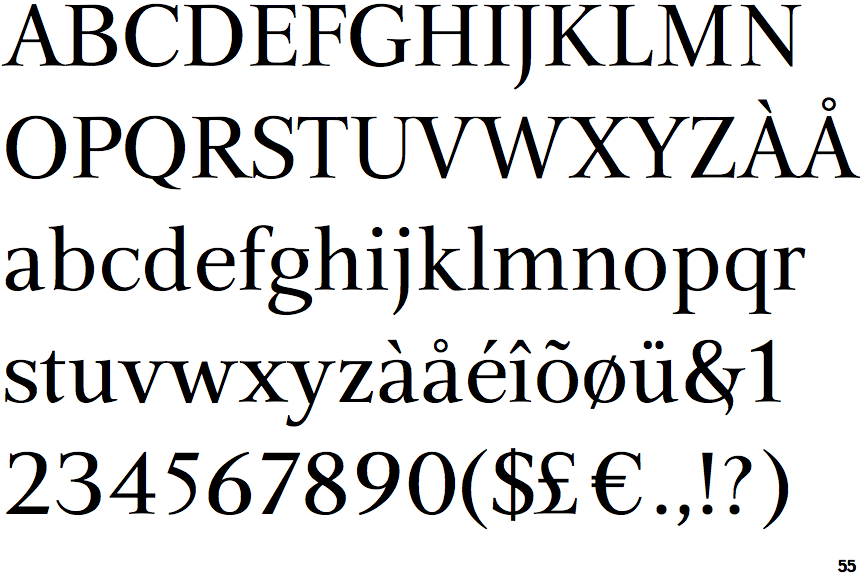 Identifont - Zornale Light