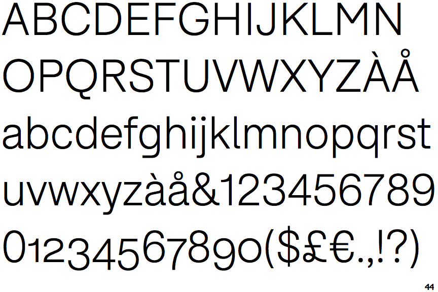 Identifont - F37 Bolton Light