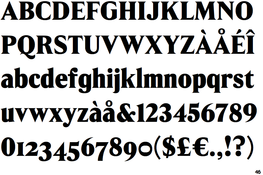 Identifont - F37 Drago Bold