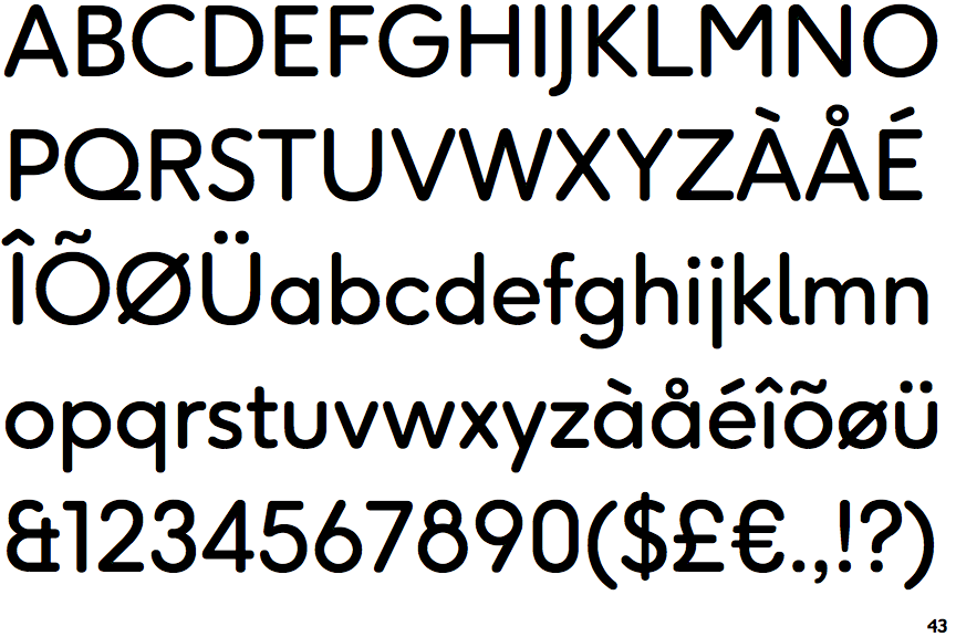 Identifont - F37 Ginger Rounded