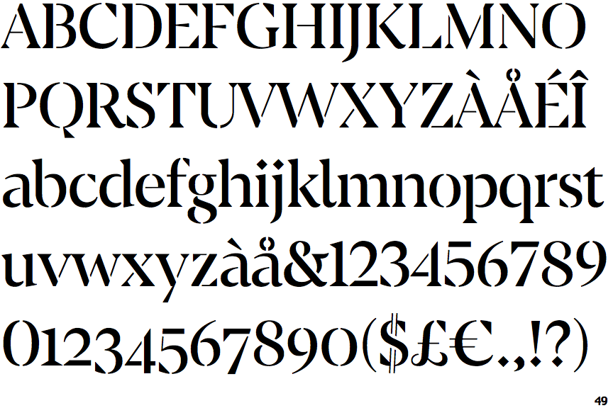 Identifont - F37 Wicklow Stencil